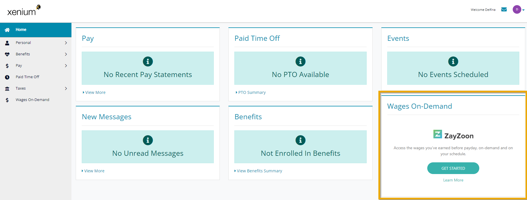 How to Sign Up for ZayZoon (Earned Wage Access) – Xenium HR