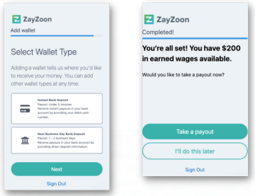 How to Sign Up for ZayZoon (Earned Wage Access) – Xenium HR