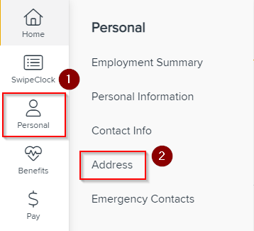 Update Your Address – Xenium HR