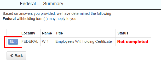Update Tax Withholding Information – Xenium HR