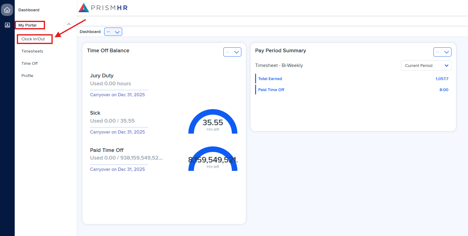 Clock In and Clock Out – Xenium HR