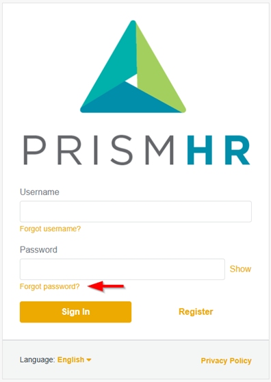Manage PrismONE ID Login Settings – Xenium HR