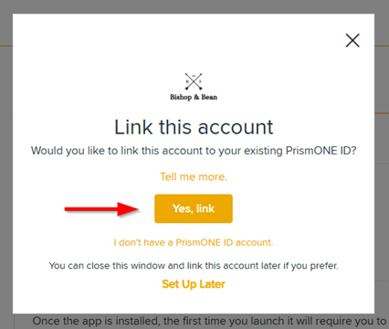 Manage PrismONE ID Login Settings – Xenium HR