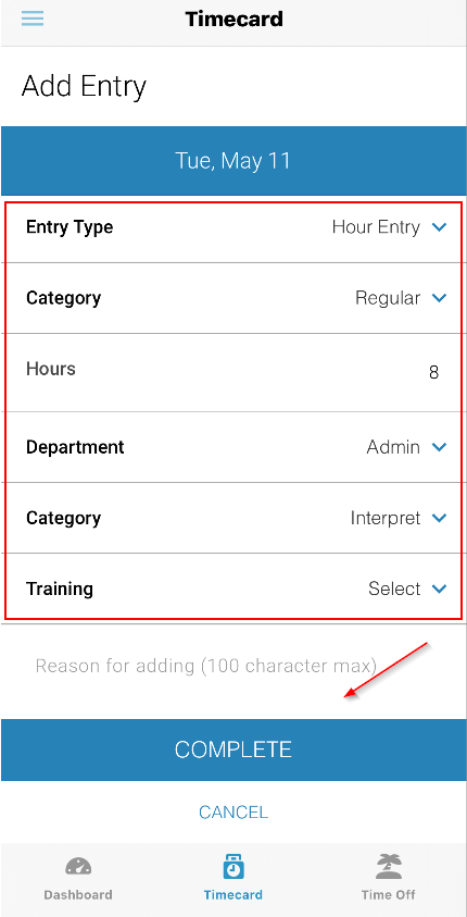 Use the Mobile Swipeclock App – Xenium HR