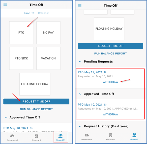 Use the Mobile Swipeclock App – Xenium HR