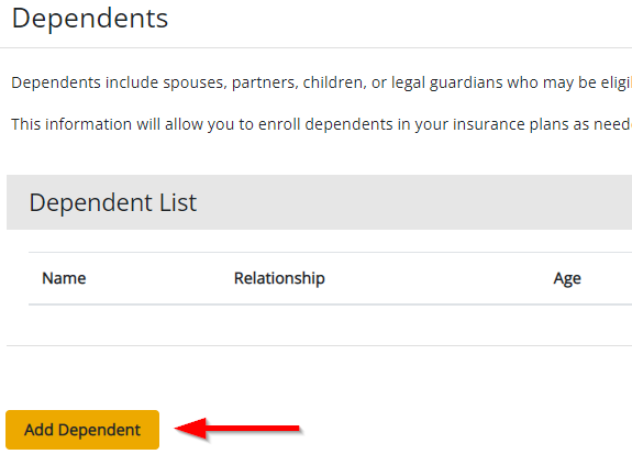 Adding Dependents – Xenium HR